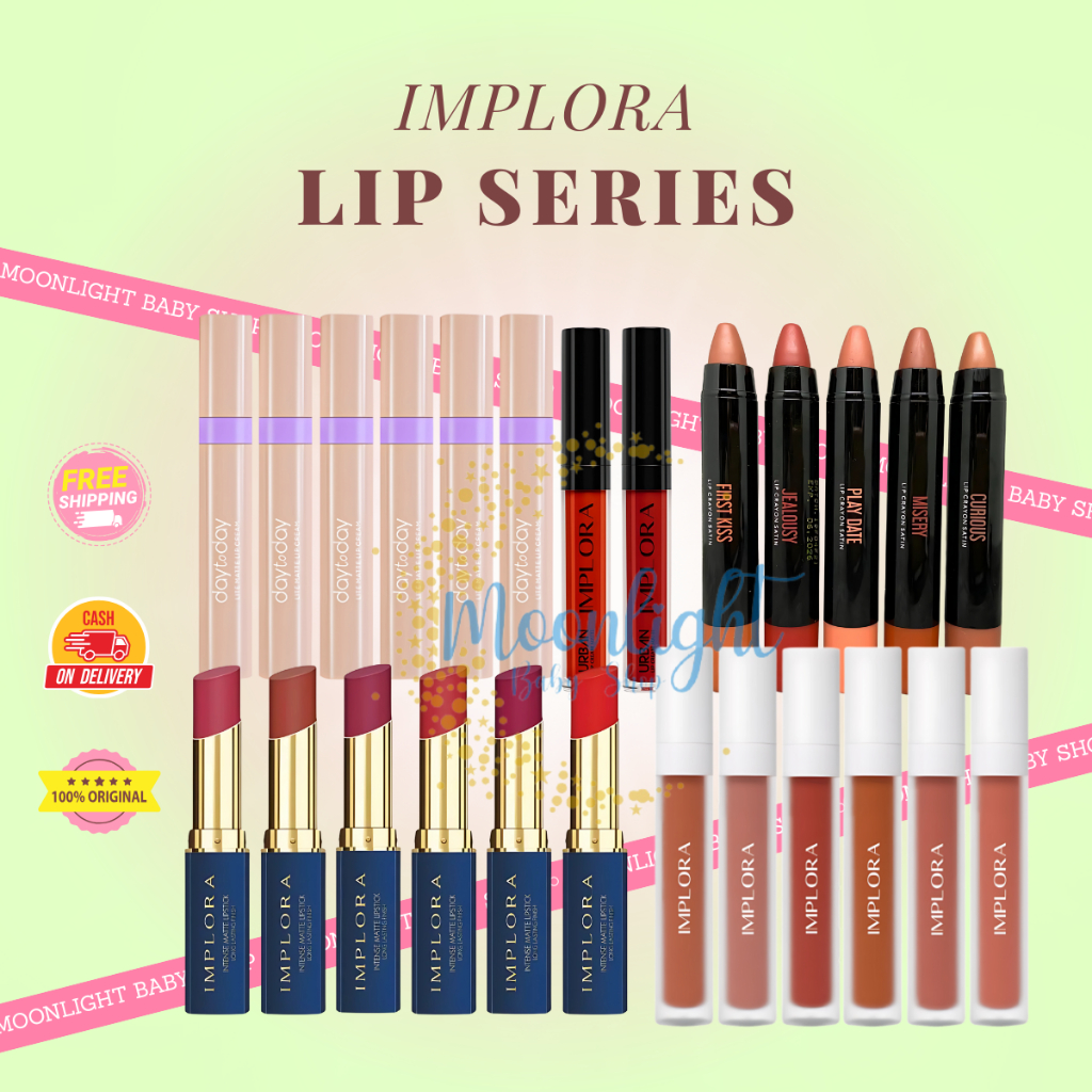Jual Implora Urban Matte Lip Cream BPOM | Lip Velvet | Jelly Tint ...