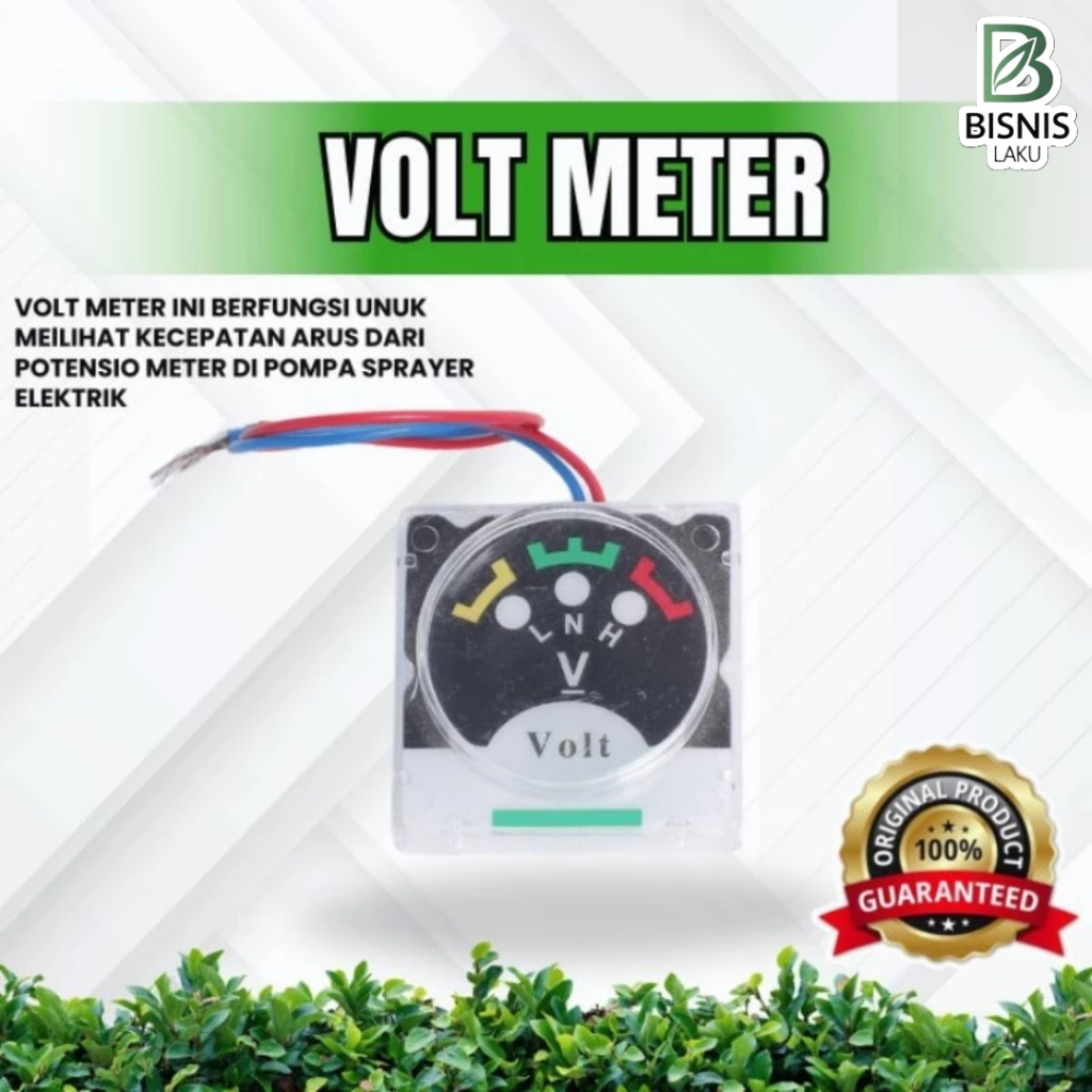 Jual VOLTMETER SPRAYER ELEKTRIK/ Volt Meter / Sparepart Sprayer ...