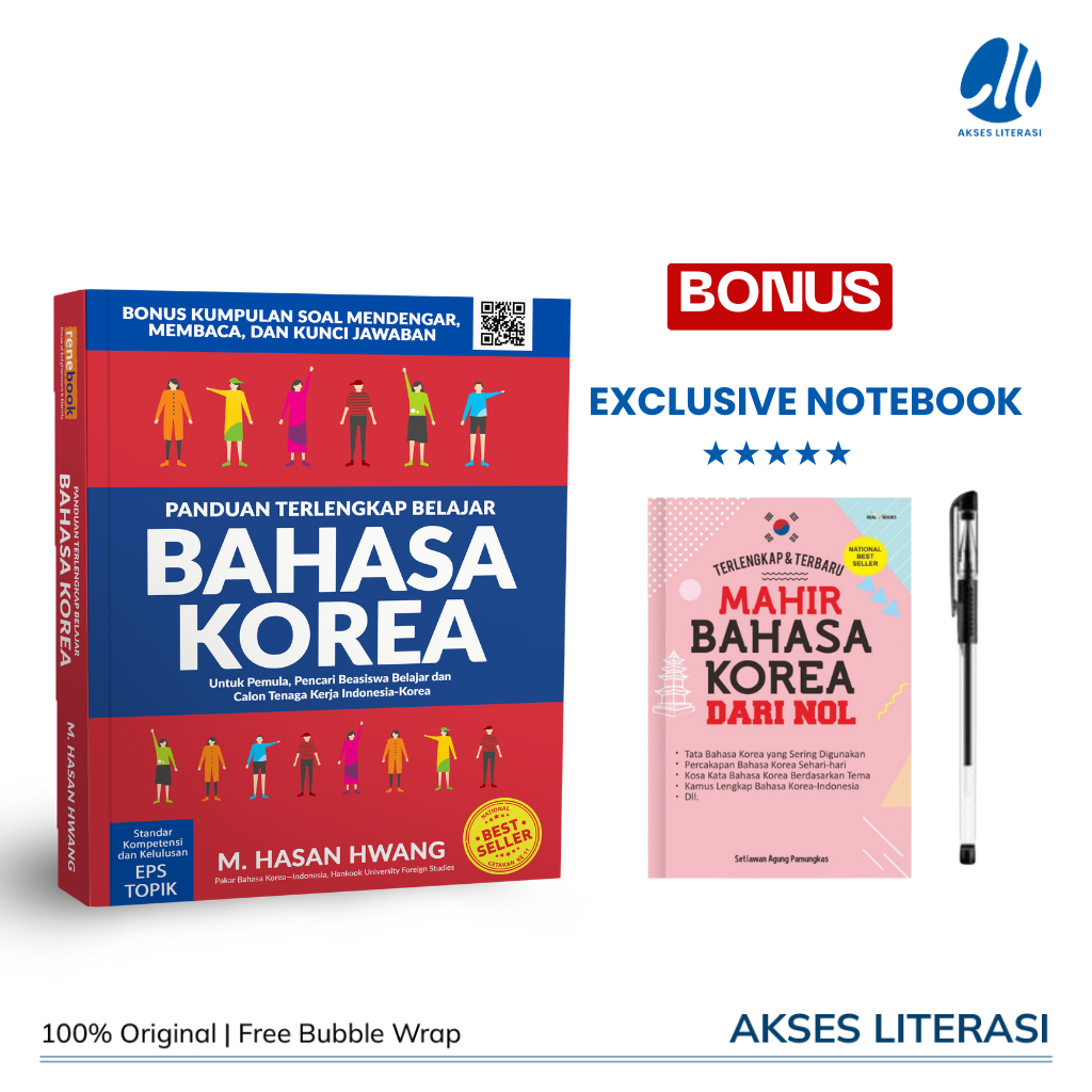 Jual [SPESIAL BONUS EKSKLUSIF] Panduan Terlengkap Belajar Bahasa Korea Best Seller - M. Hasan ...