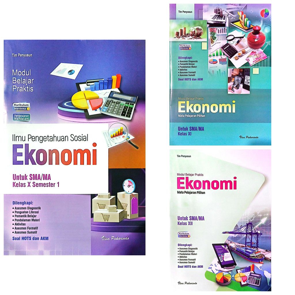 Jual LKS SMA MA EKONOMI KELAS 10 11 SEMESTER 1 GANJIL KELAS 12 ...