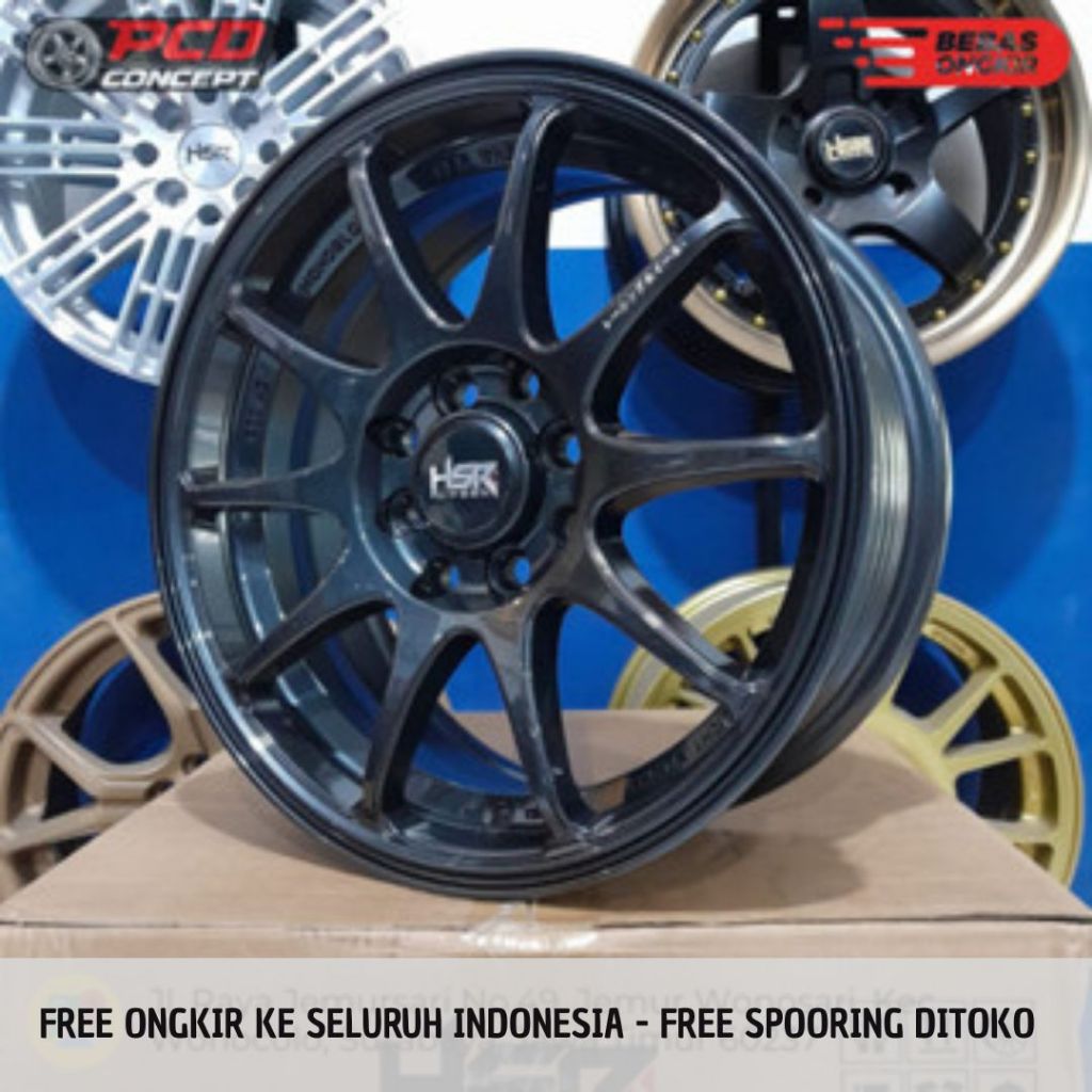 Jual Pelek-Velg Mobil Agya Ayla Sirion Avanza Ring 15 Murah Type HSR INDY JA138 BOROKO 05 R15 ...
