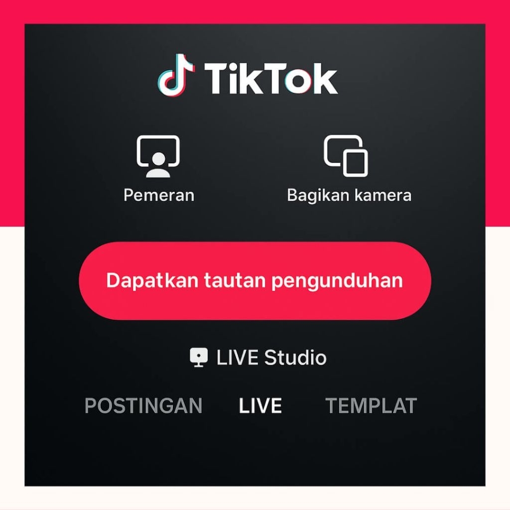 Jual Akun Tik Tok Live Studio Aman Khusus Gamers Streaming di Laptop ...