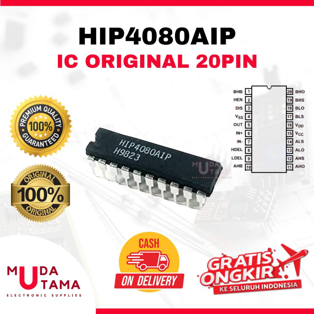 Jual IC HIP4080AIP HIP4080AIPZ ORIGINAL NEW | HIP 4080 IC HIP4080AIPZ | Shopee Indonesia