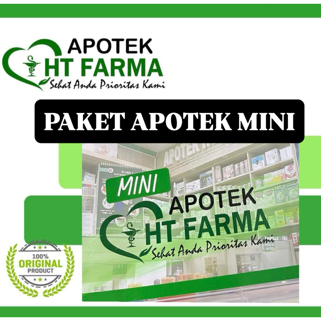 Jual Paket Apotek Mini by HT Farma | Shopee Indonesia