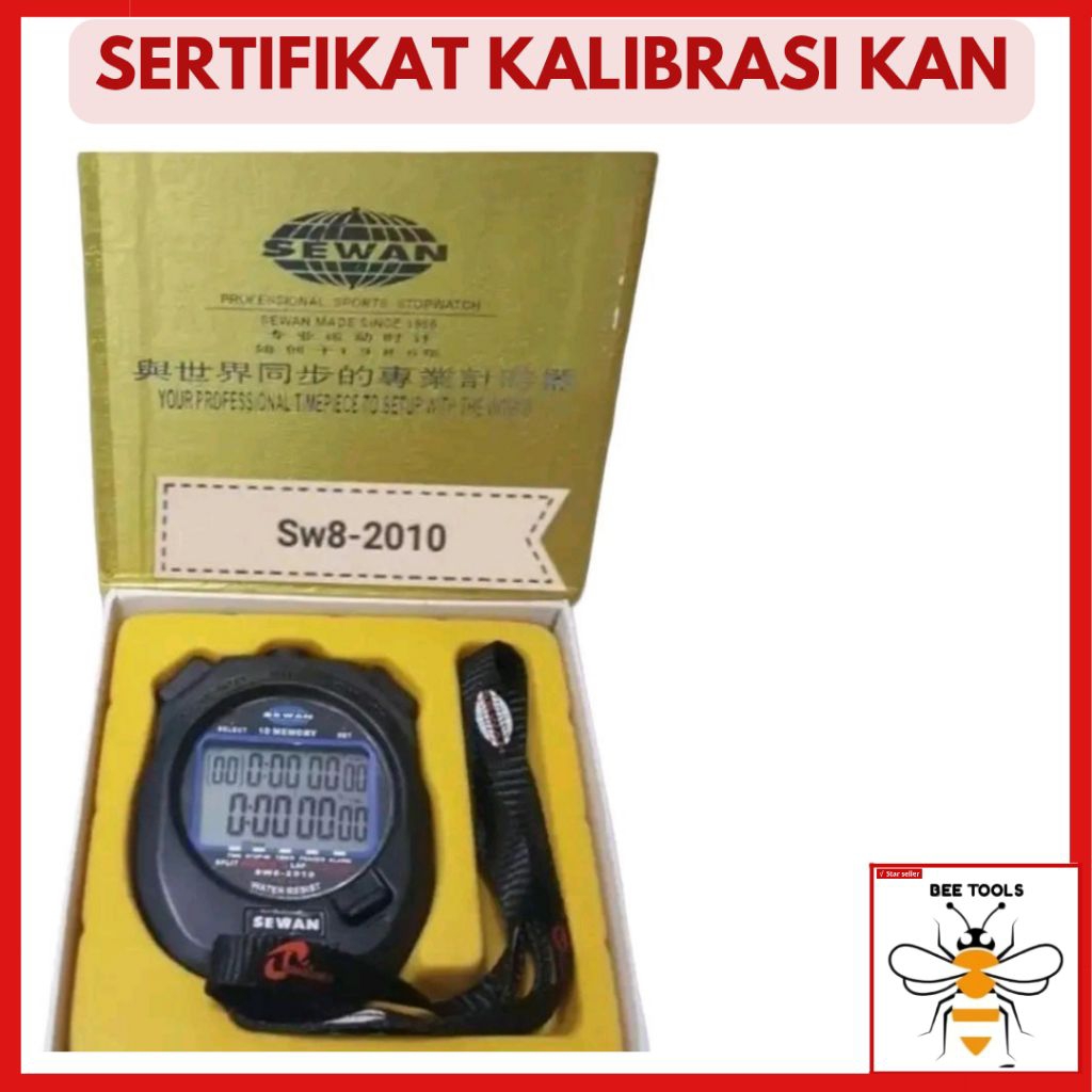 Jual STOPWATCH DIGITAL / STOPWAT SERTIFIKAT KALIBRASI KAN | Shopee Indonesia