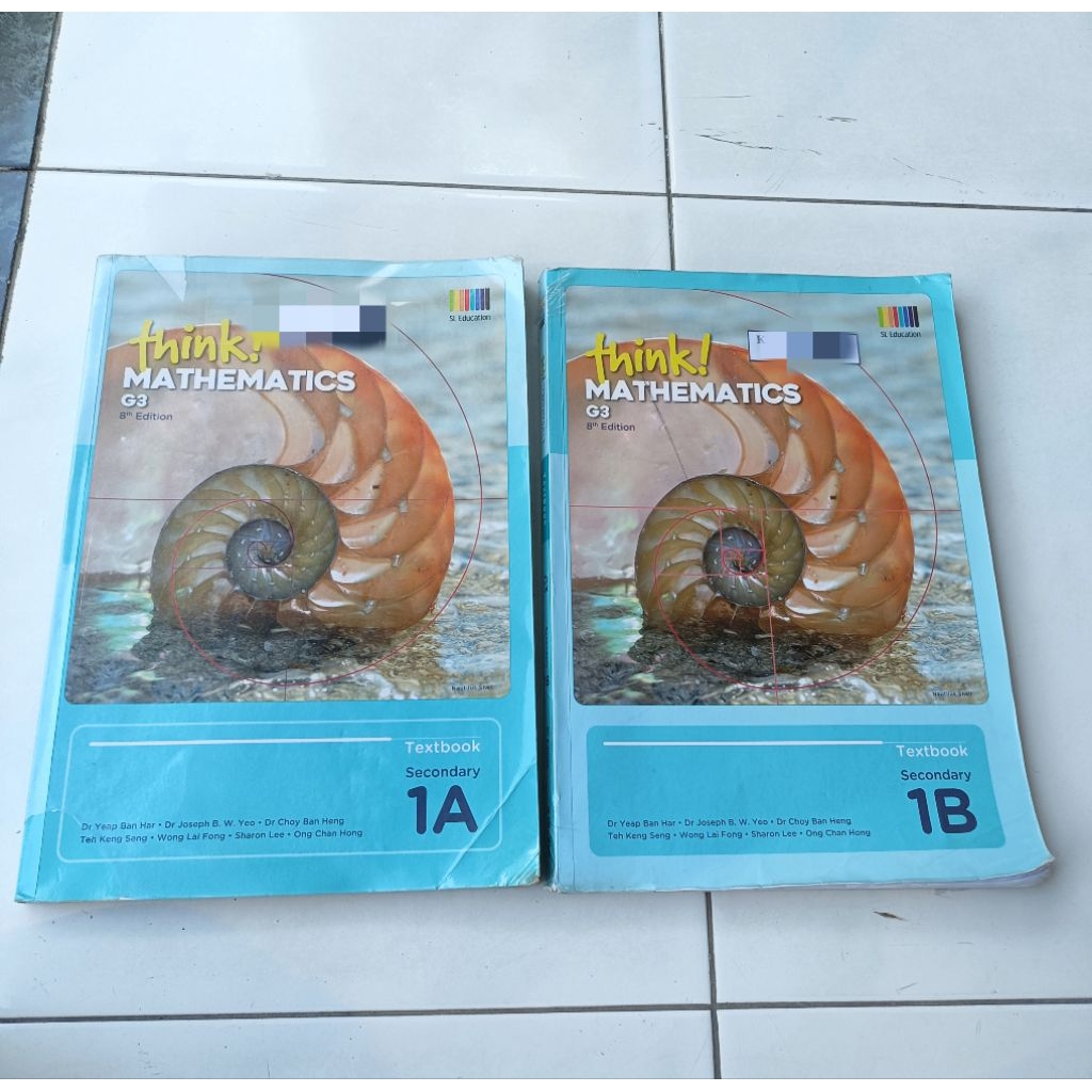 Jual PRELOVED BUKU MATHEMATICS G3 8TH EDITION / BUKU THINK MATHEMATICS ...