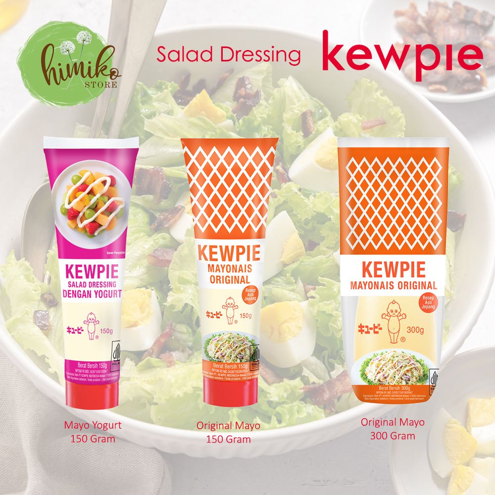 Jual Kewpie Mayonaise All Varian Rasa Kemasan Praktis 150 gr Original Mayo Yogurt Mayonnaise ...