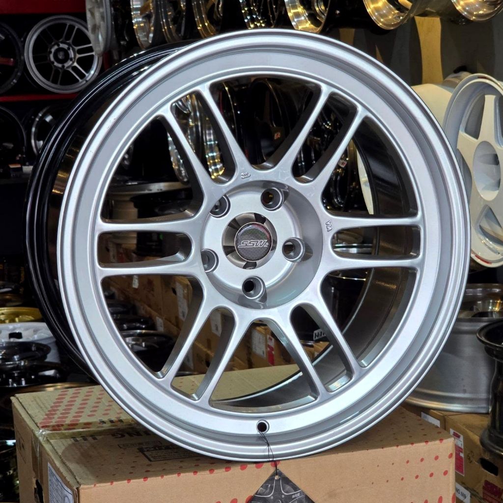 Jual velg RPF1 ORIGINAL SSW THAILAND RING 18 LEBAR 9,5 ET 15 velg mobil R18 velg racing mobil ...