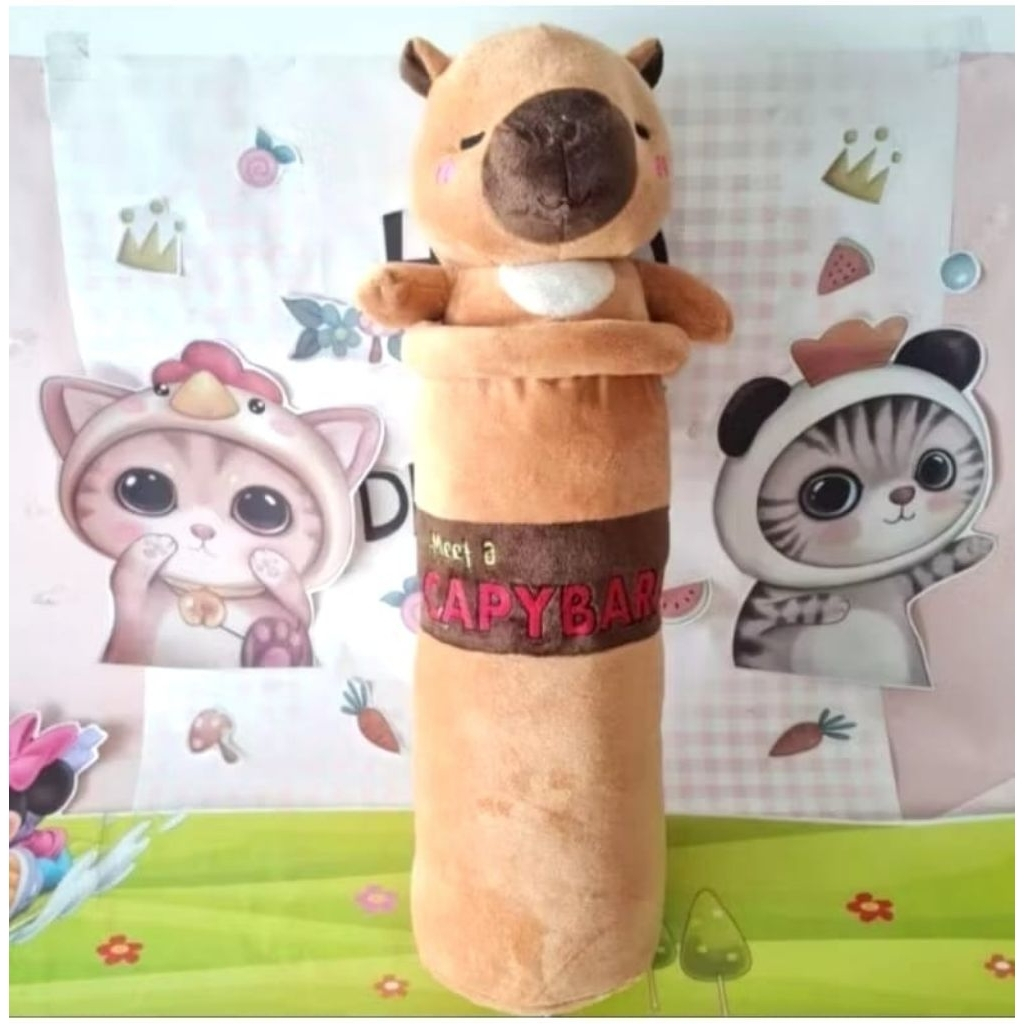 Jual Boneka Guling New Capybara 60 Cm / Guling Capybara Guling Anak ...