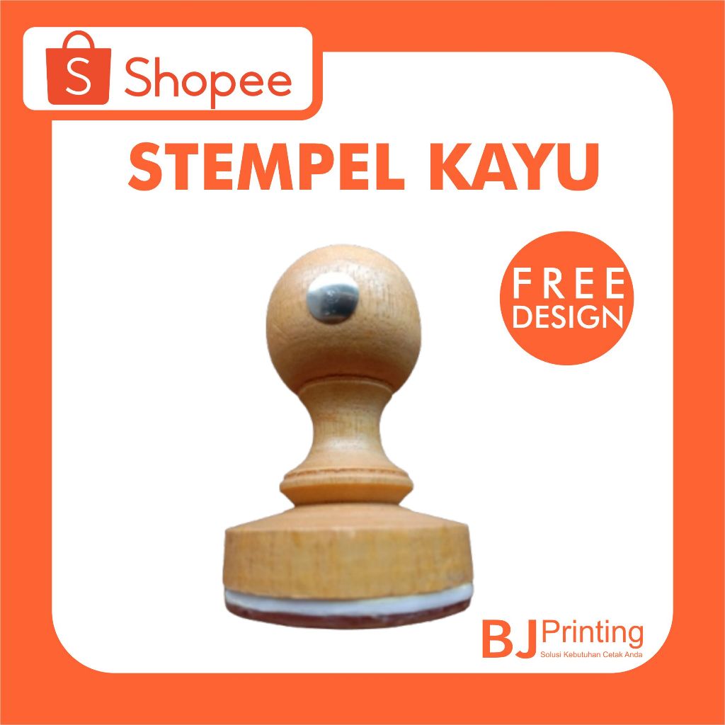 Jual Stempel Manual Stempel Kayu karet runaflek standar | Shopee Indonesia