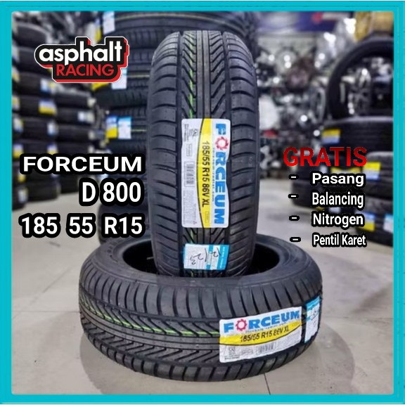 Jual Ban Mobil Tubles Ring 15 Murah Ukuran 185/55 R15 Merek Forceum ...
