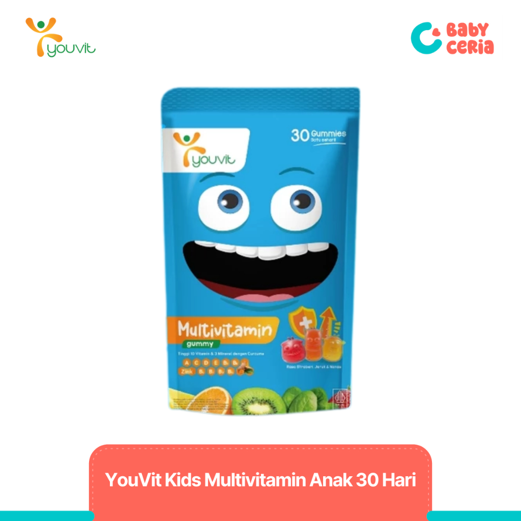 Jual Youvit Multivitamin Gummy 30 Hari - Youvit Multivitamin Anak ...