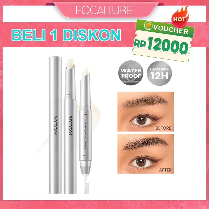Jual FOCALLURE Pro-set Lasting Waterproof Eyebrow Wax Pencil Built-in ...