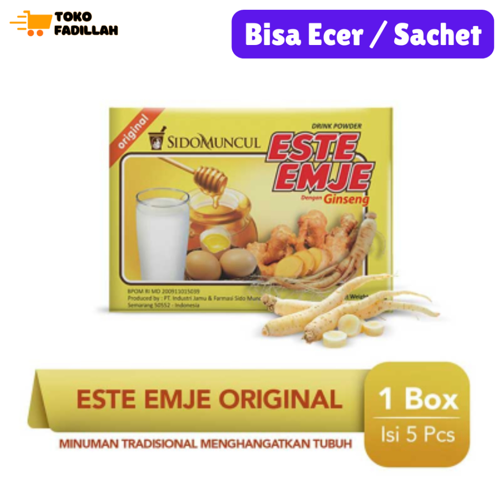 Jual STMJ ESTE EMJE Susu 1 Box isi 5 Sachet @30 gr - Sido Muncul ...