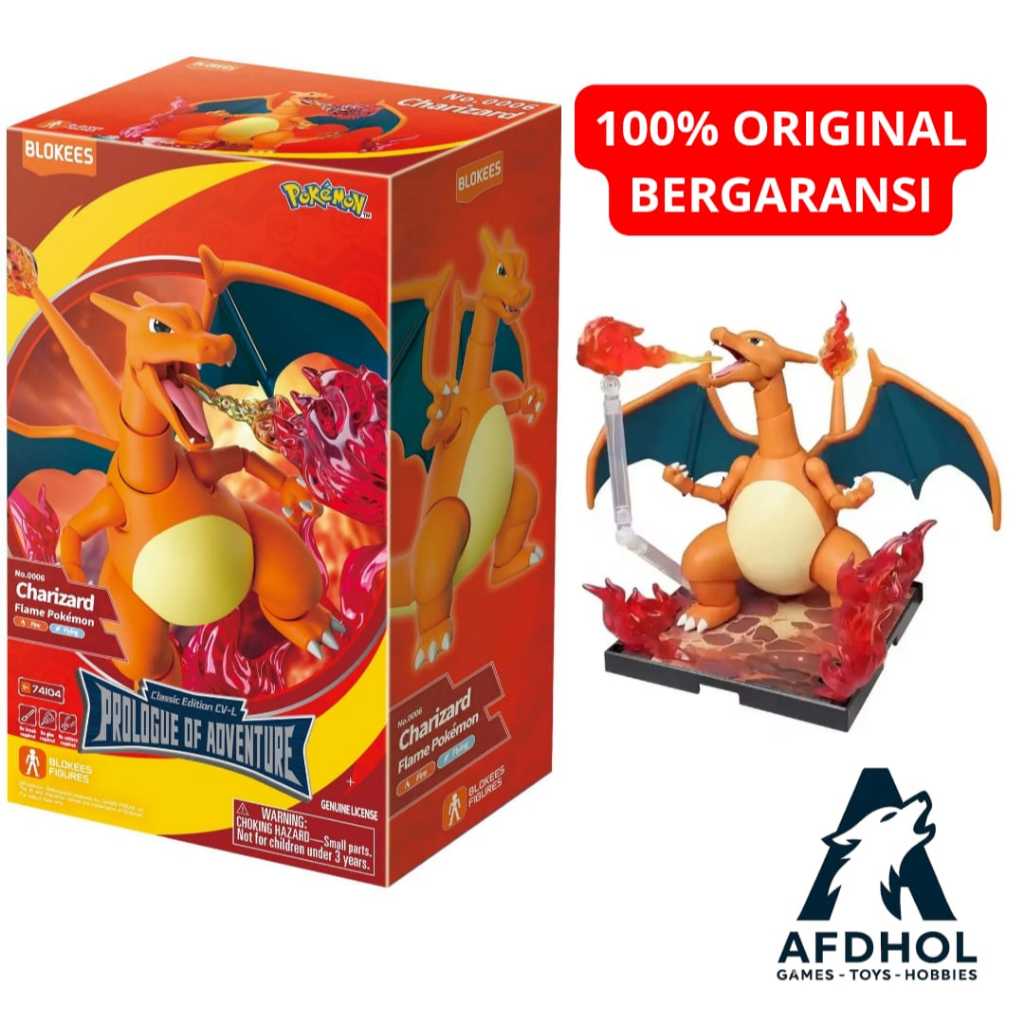 Jual BLOKEES POKEMON CHARIZARD CLASSIC EDITION CV-L PROLOGUE OF ...