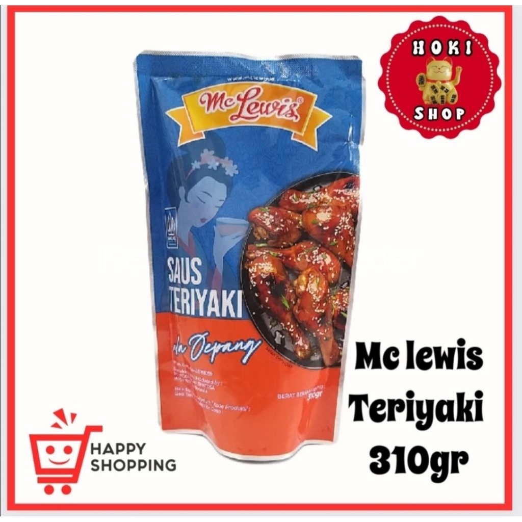 Jual Mc Lewis Saus Teriyaki Ala Jepang 310gr / McLewis Teriyaki / Mc ...