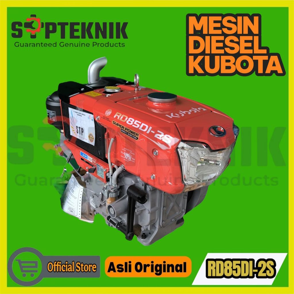Jual mesin diesel RD 85 DI-2S KUBOTA radiator+lampu | Shopee Indonesia