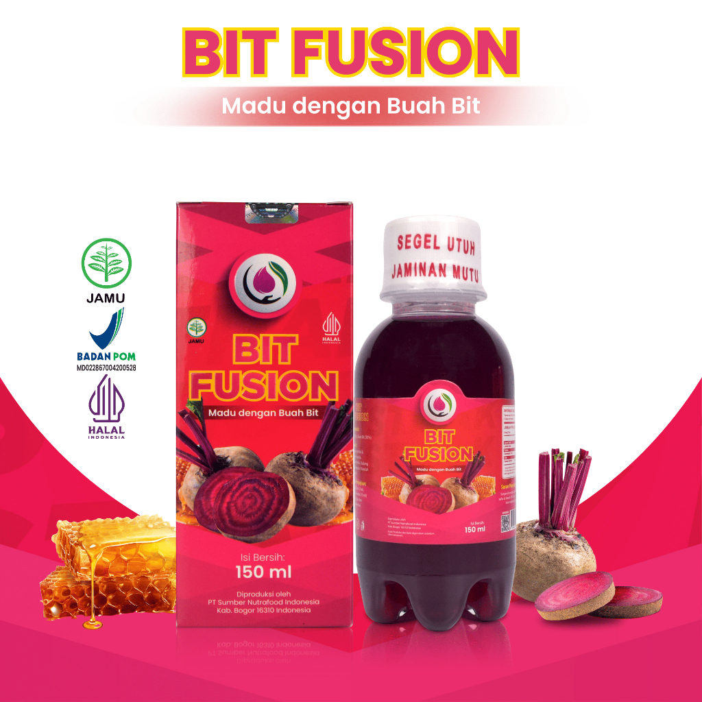 Jual BIT FUSION Enzim Buah Bit Beetroot Fermentasi Diproses dengan Teknologi Sinbiotik | Shopee ...