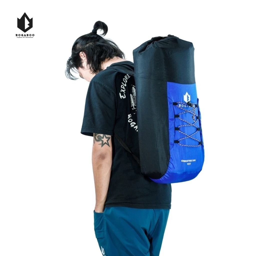 Jual [COD] Tas Ransel Lipat Ultralight BOGABOO 18 Liter - Tas Carrier ...