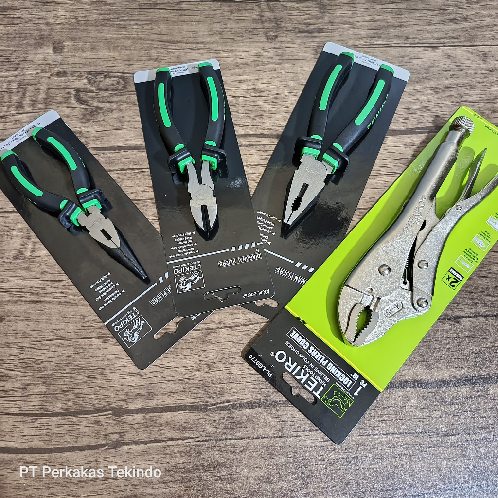 Jual Paket Tang Set 4 Pcs Tekiro / Tang Buaya Bengkok 10 Inch - Tang ...