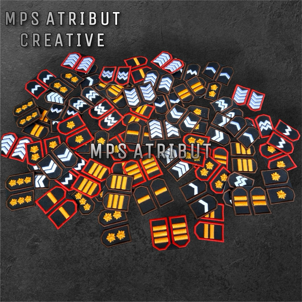 Jual PANGKAT PDL POLRI BORDIR TIMBUL EXCLUSIVE / PANGKAT PDL BHARADA ...