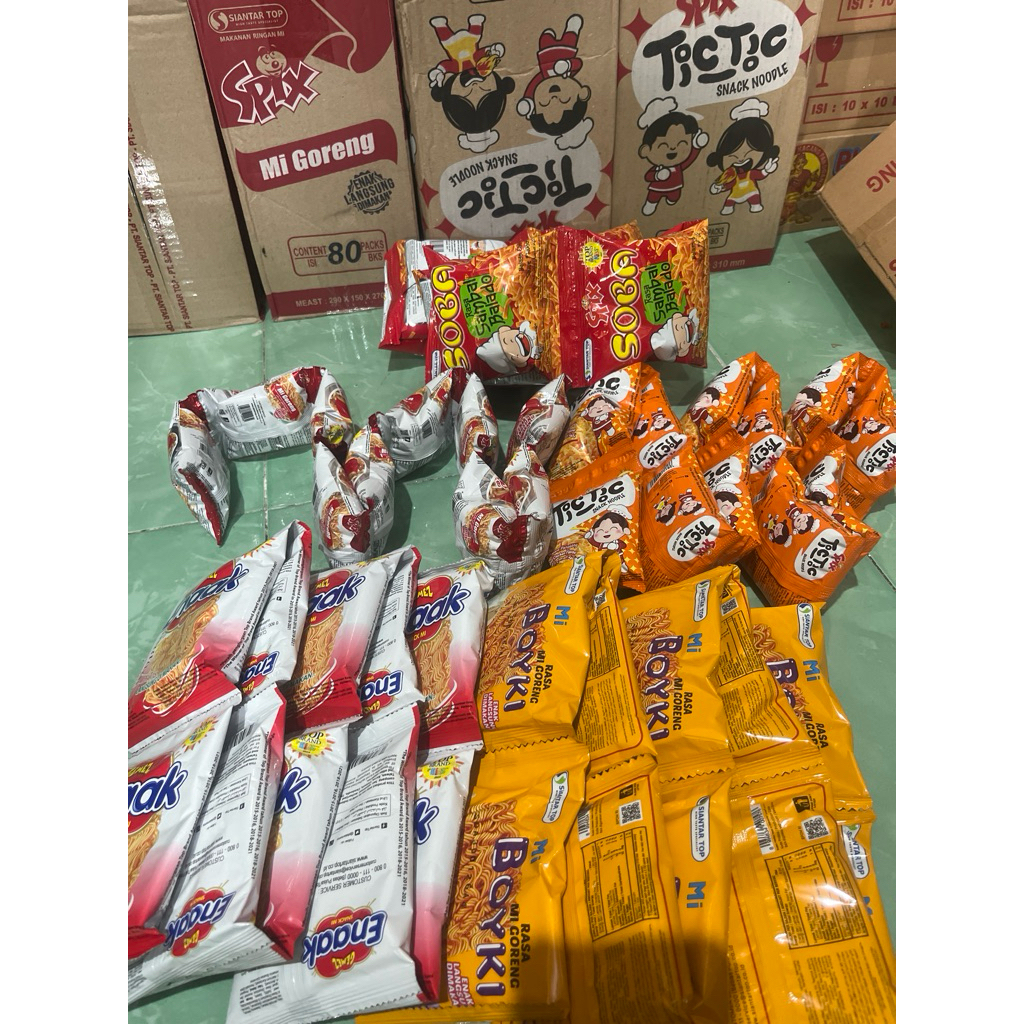 Jual A11 Spix mi boyki gemez snack mi gurih | Shopee Indonesia