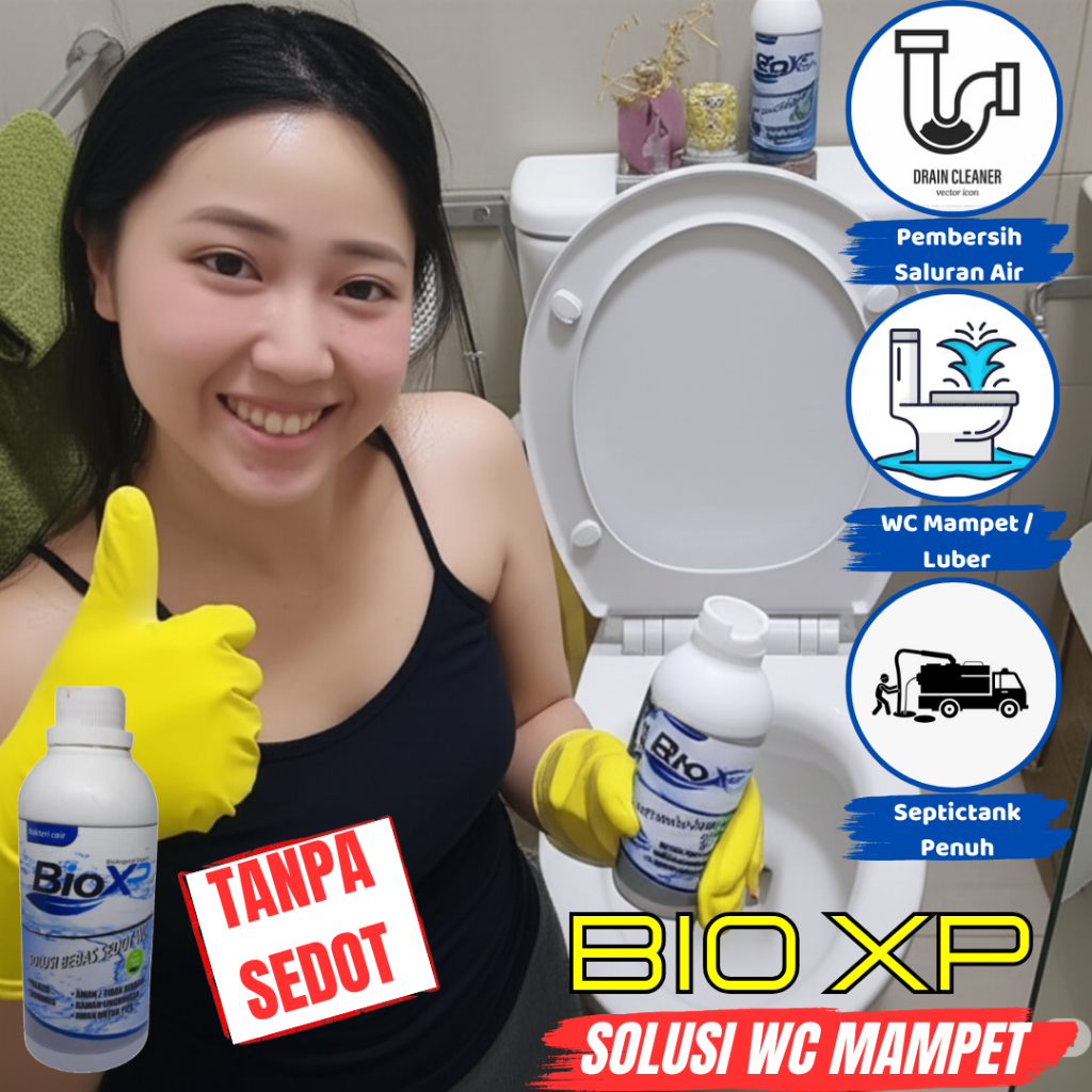Jual Solusi Sepiteng Penuh BIo XP Anti Mampet WC Septic Tank Tersumbat ...