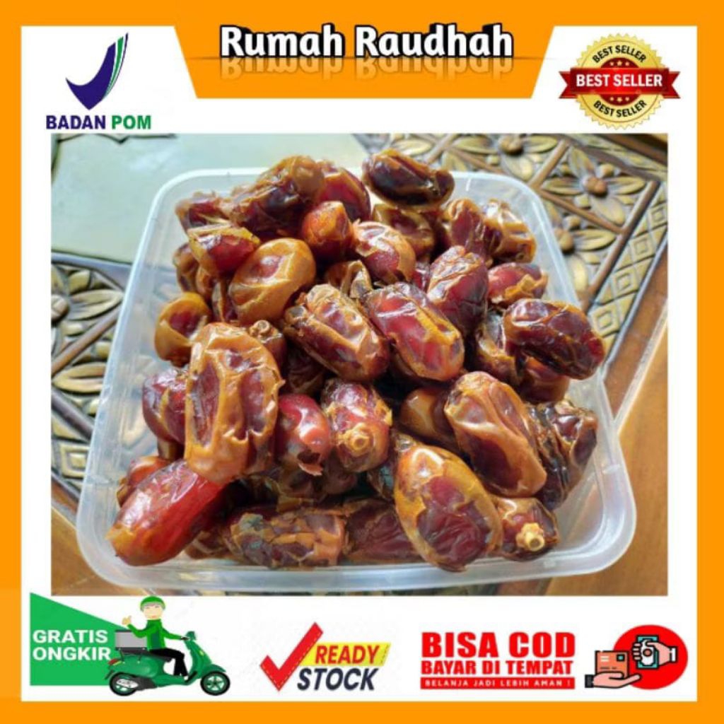 Jual KURMA KHALAS SAAD 1 KG ORIGINAL | Shopee Indonesia