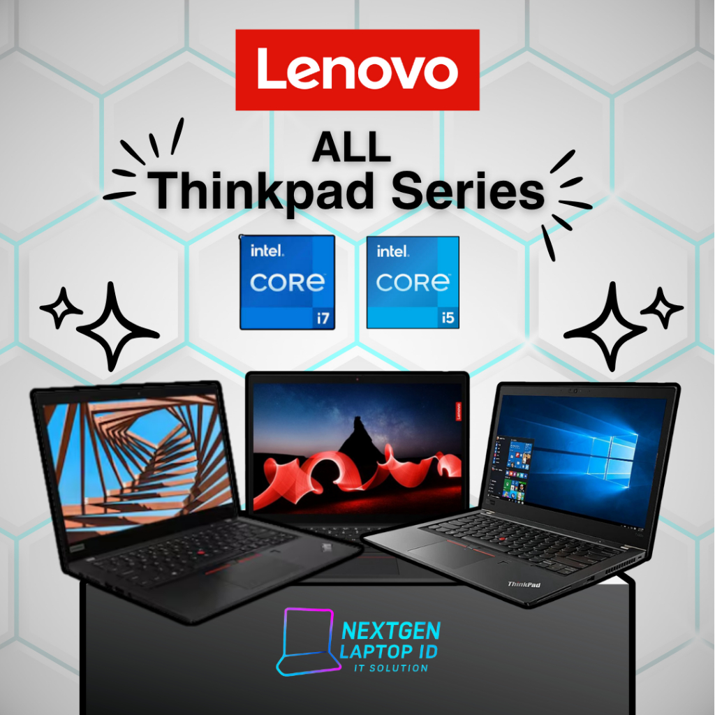 Jual Laptop Lenovo Thinkpad Series T 480s T490s T470s Intel Core i5 ...