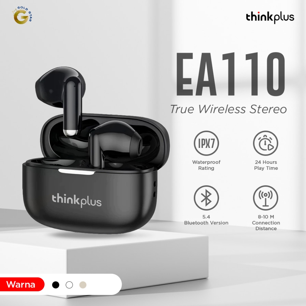 Jual Thinkplus EA110 True Wireless Bluetooth Mini Earbuds Earphone TWS HD Sound Stereo IPX7 ...