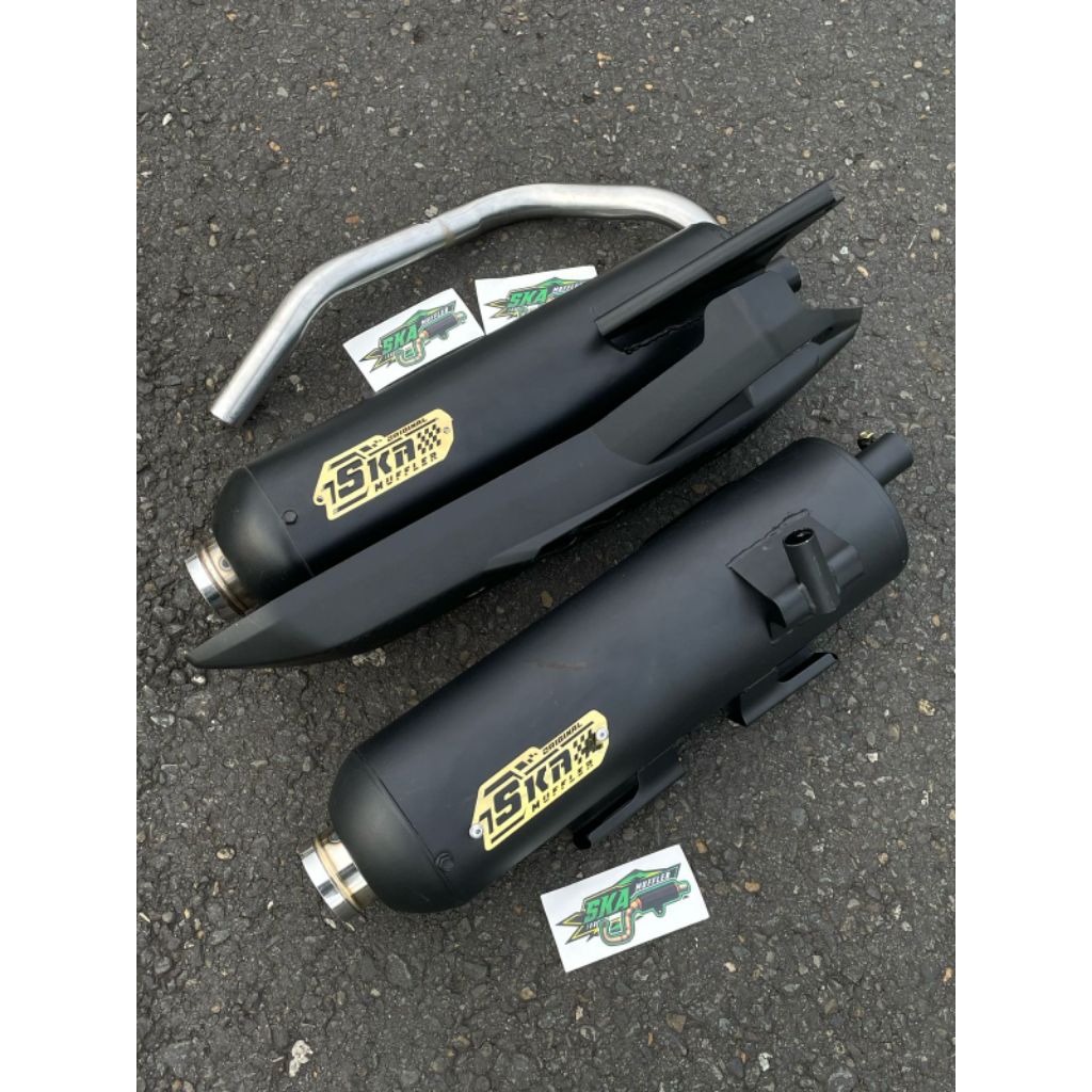 Jual KNALPOT STANDAR RACING SHIJIRO SARINGAN SETENGAH SARINGAN FULL ...