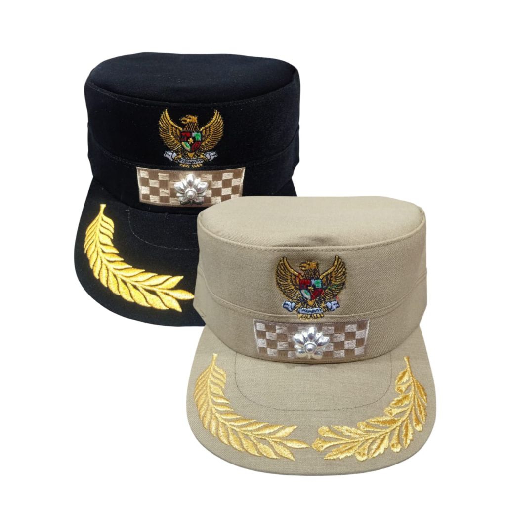 Jual TOPI KOMANDO KADES /TOPI KOMANDO LURAH /TOPI PDH LURAH/TOPI KEPALA ...