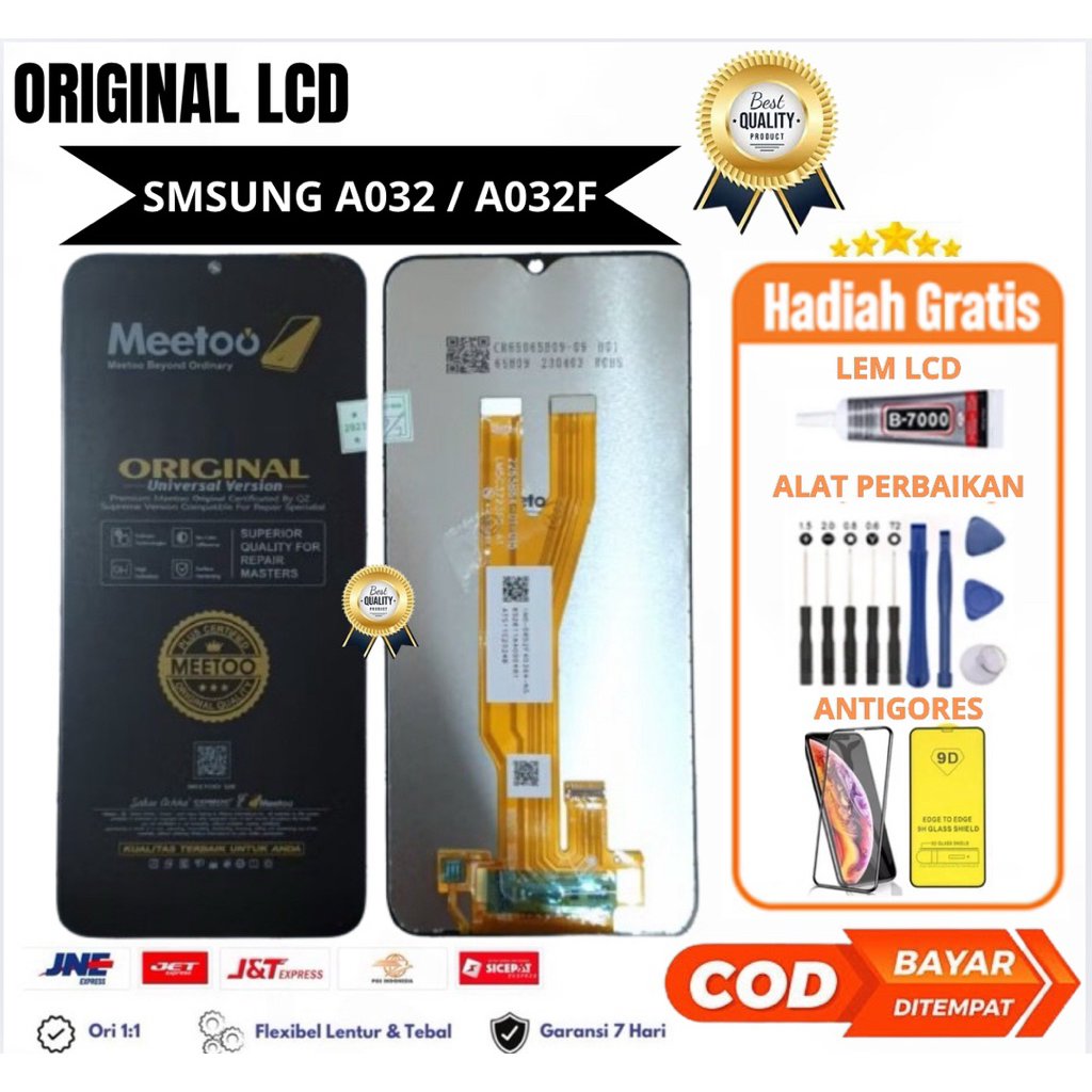 Jual Lcd Touchscreen SAMSUNG A032 / A032F Fullset Original Gratis lem ...