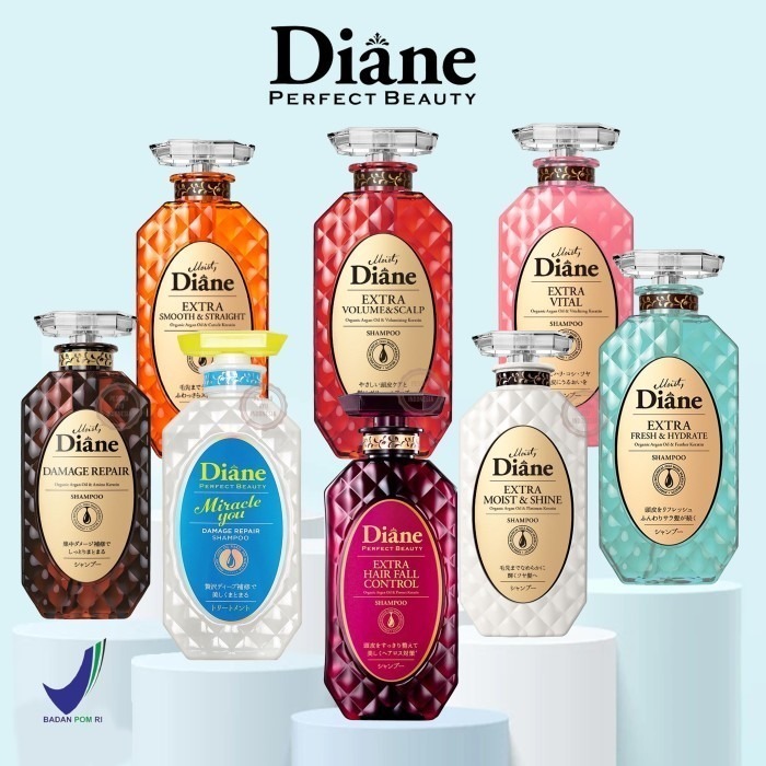 Jual MOIST DIANE Shampoo / Conditioner Treatment Miracle You Perfect ...
