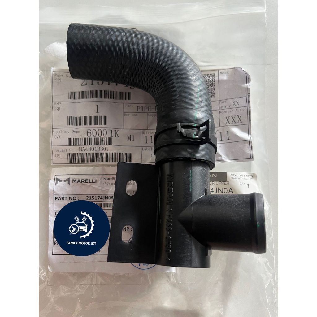 Jual Pipa Pipe Sub Radiator Atas Nissan Navara NP300 D23 Original ...
