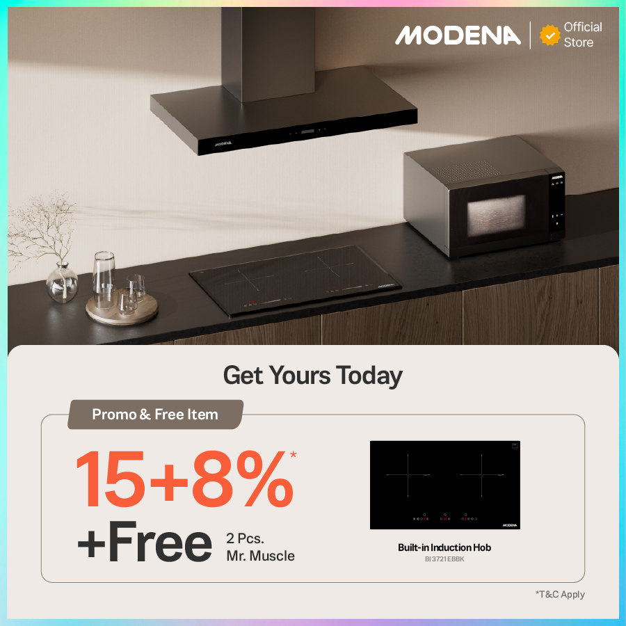 Jual MODENA BUILT IN INDUCTION HOB - BI 3721 EBBK | Shopee Indonesia