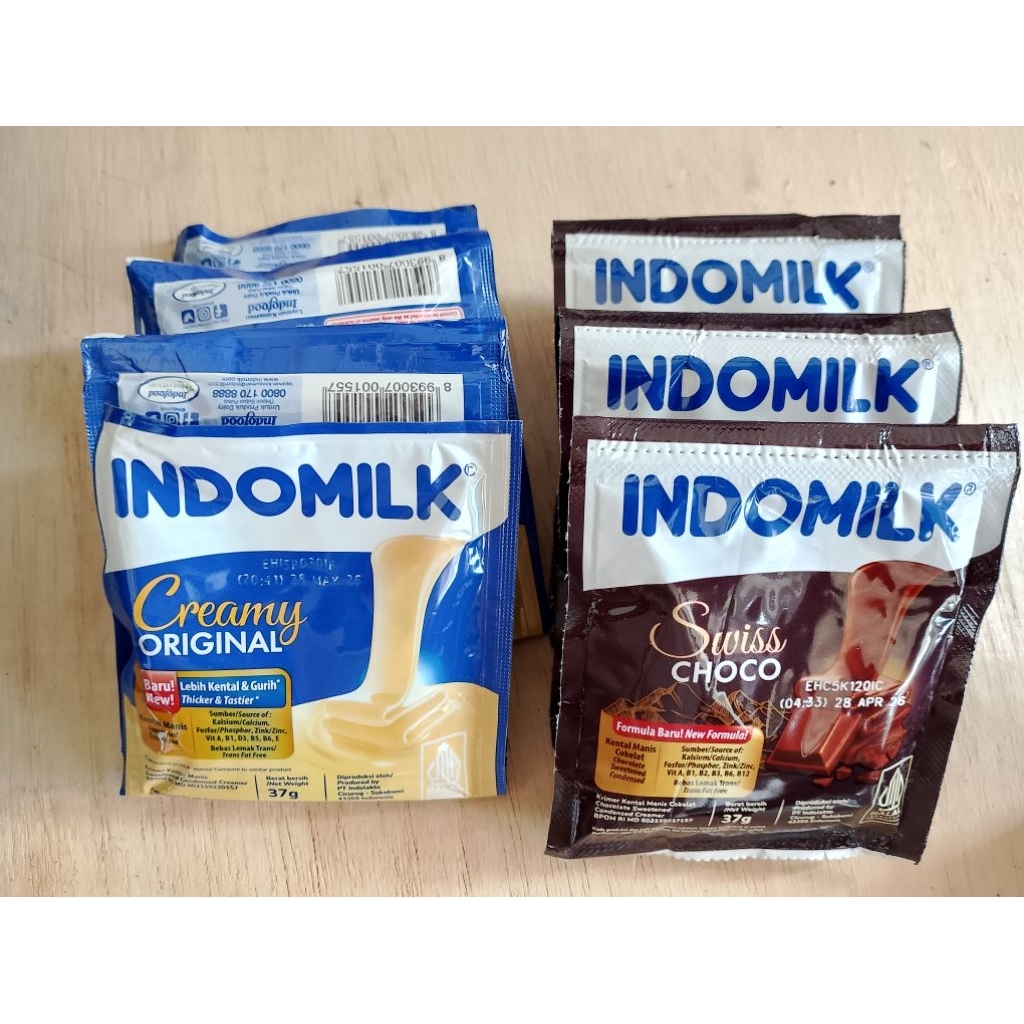 Jual susu indomilk kemasan sachet - isi 6 sachet | Shopee Indonesia