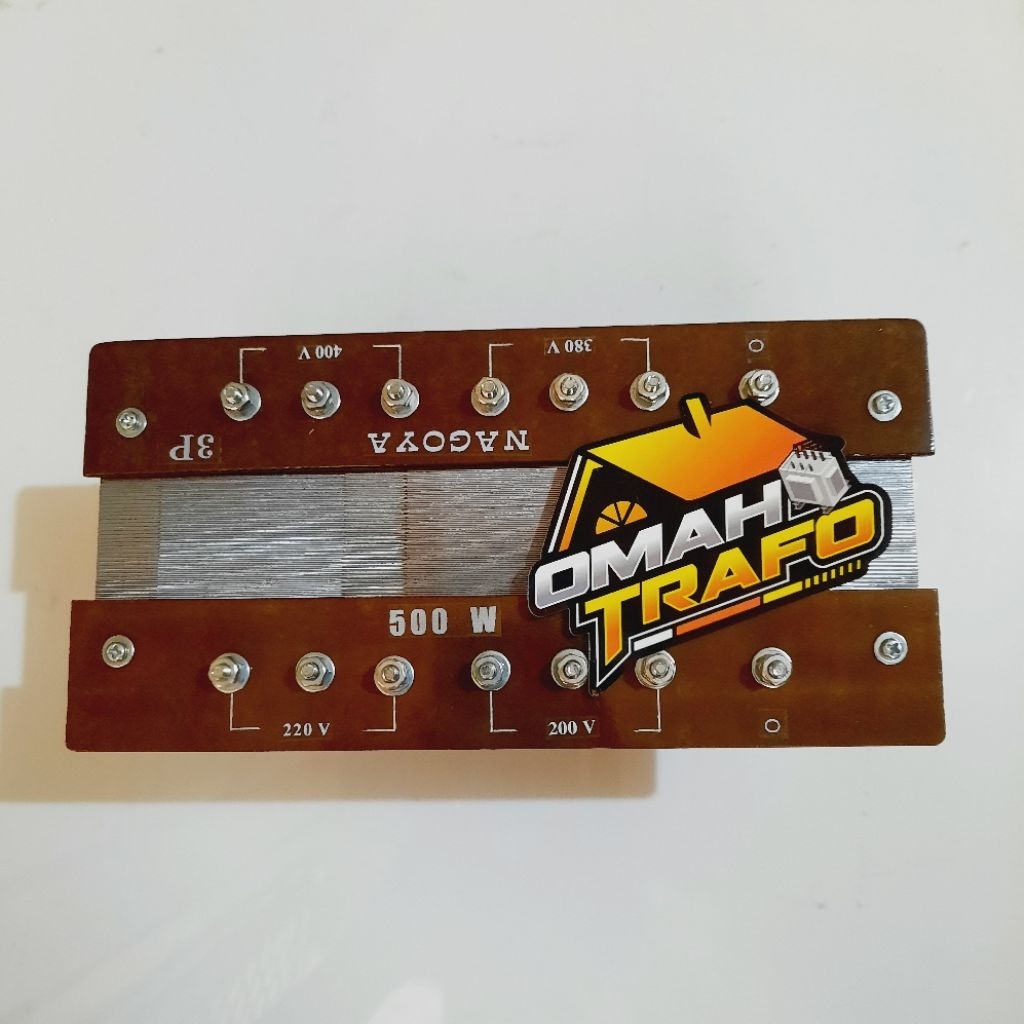 Jual travo auto 3phase step up down 500 watt 380 400v / 200 220v ...