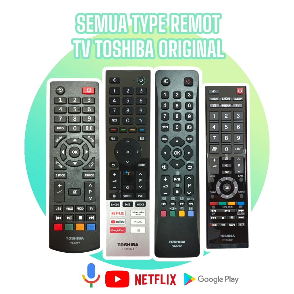 Jual Remote TV Toshiba Smart Android ORIGINAL VOICE | Shopee Indonesia