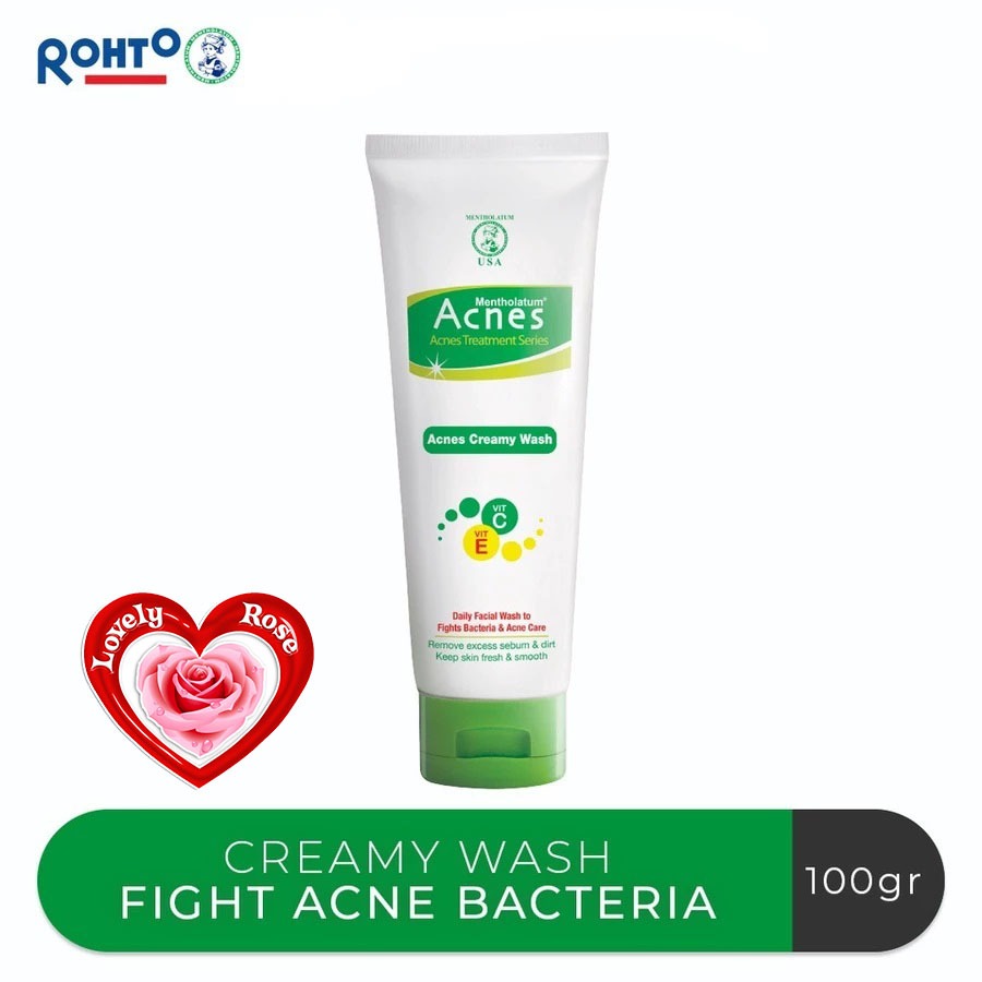 Jual ACNES CREAMY WASH 100 GR / FACE WASH / SABUN PEMBERSIH WAJAH ...