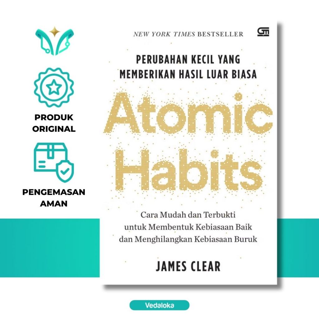 Jual Buku Atomic Habits: Perubahan Kecil yang Memberikan Hasil Luar Biasa (James Clear ...