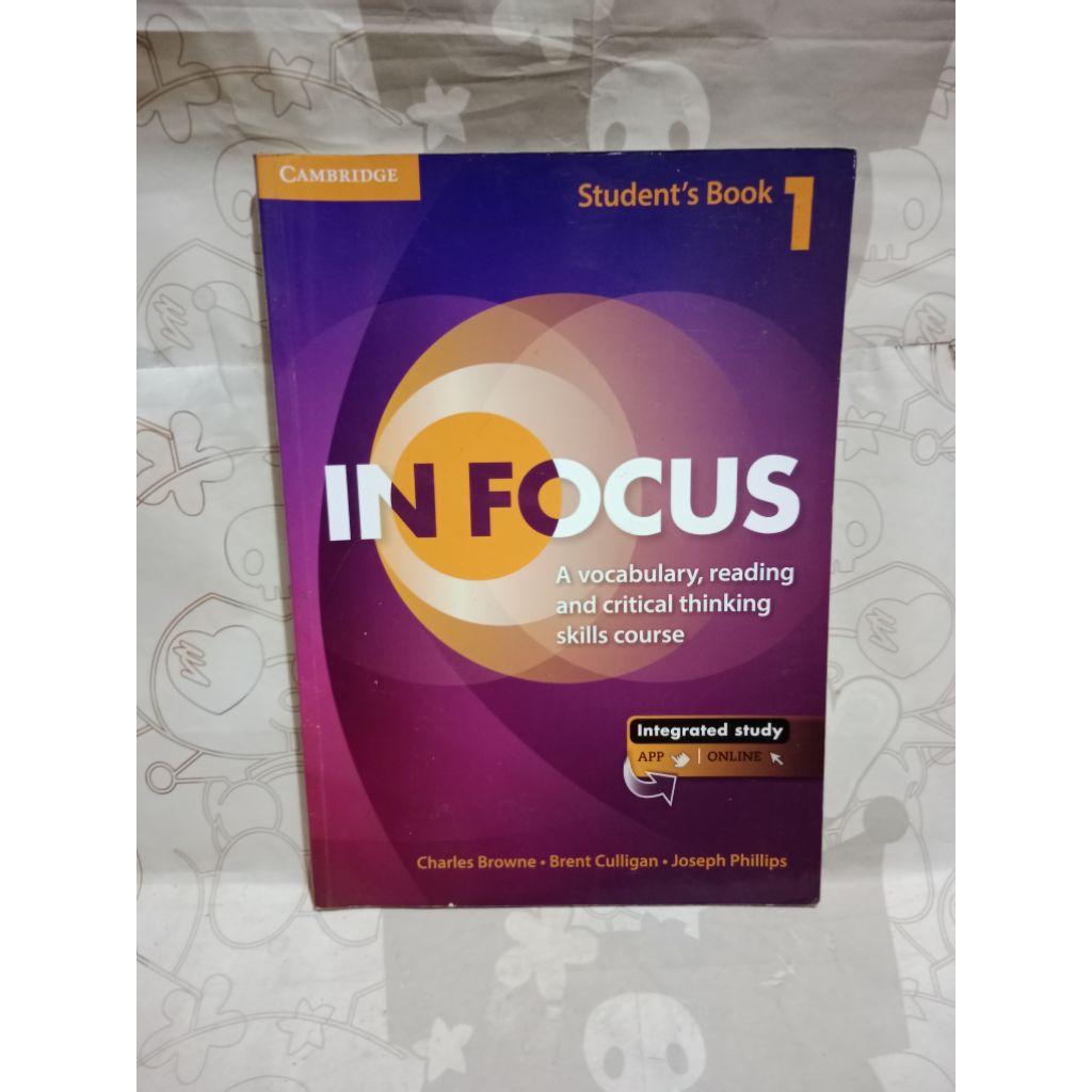 Jual BUKU CAMBRIDGE IN FOCUS STUDENT'S BOOK 1 | Shopee Indonesia