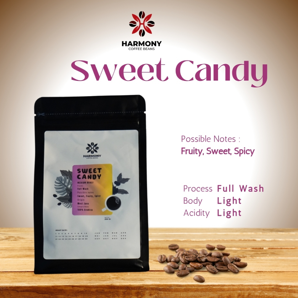 Jual Kopi Arabika Pangrango Sweet Candy Full Wash Process Kemasan 200gr ...