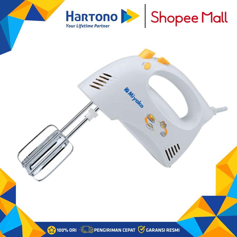 Jual MIYAKO HAND MIXER HM620_B | Shopee Indonesia