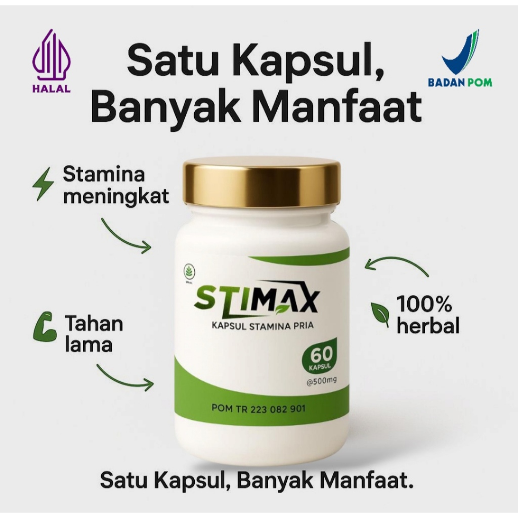 Jual STIMAX ASLI 100% ORIGINAL OBAT HERBAL SUPLEMEN STAMINA PRIA DAM ...