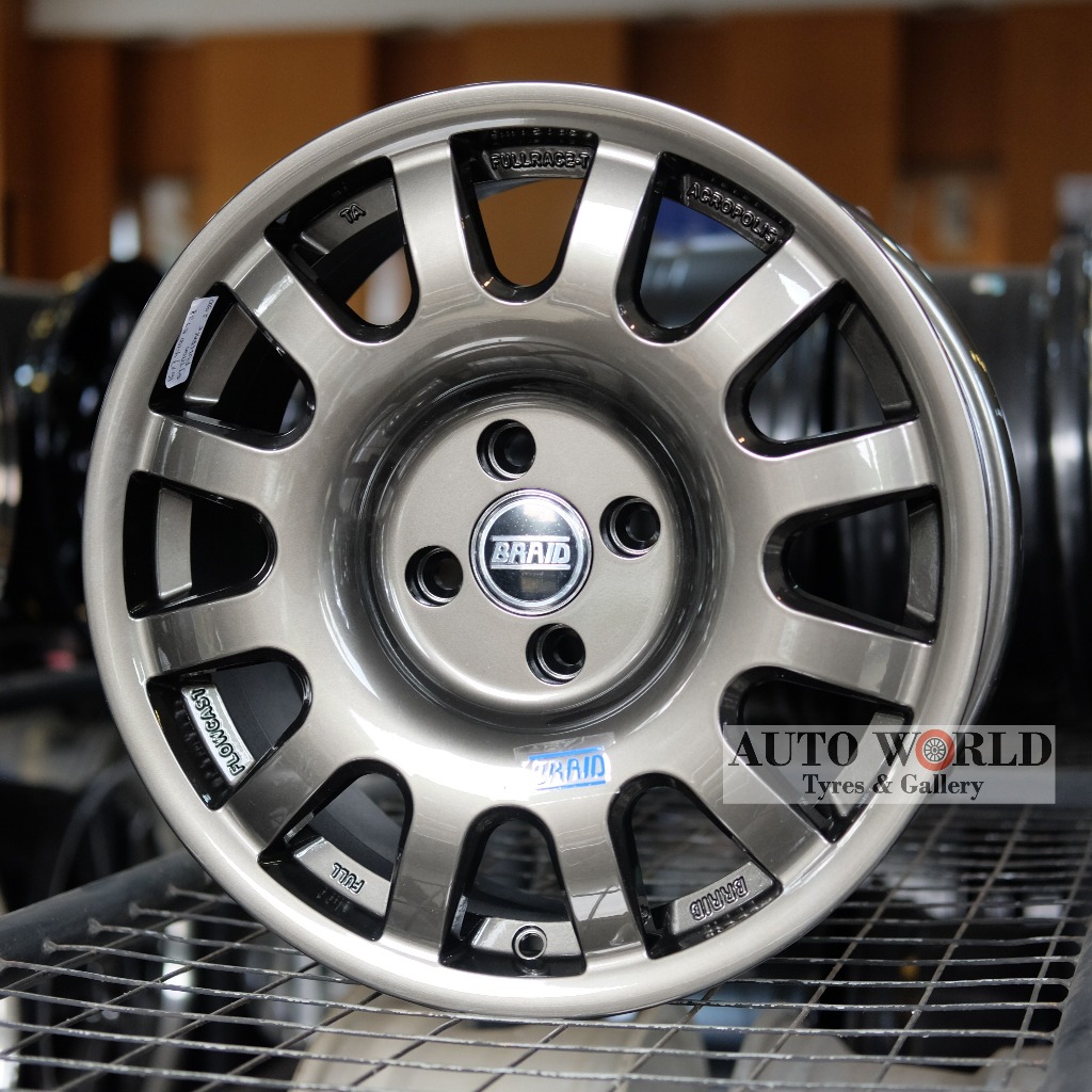 Jual Velg JF Luxury Braid Fullrace Ring 16 PCD 4x100 ET 38 Ej Titan ...