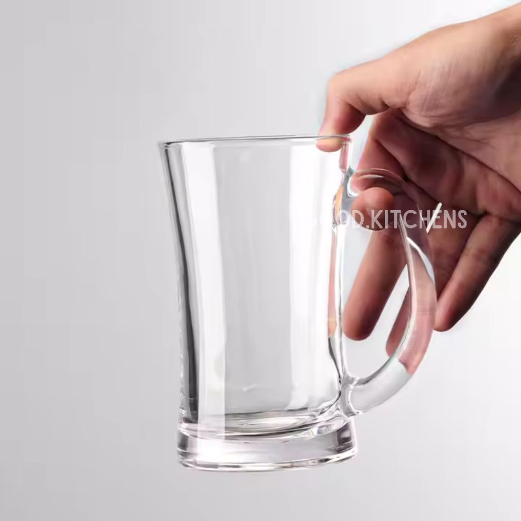 Jual G243 GELAS KACA GELAS MINUM GELAS KOPI GELAS GAGANG GELAS BESAR ...