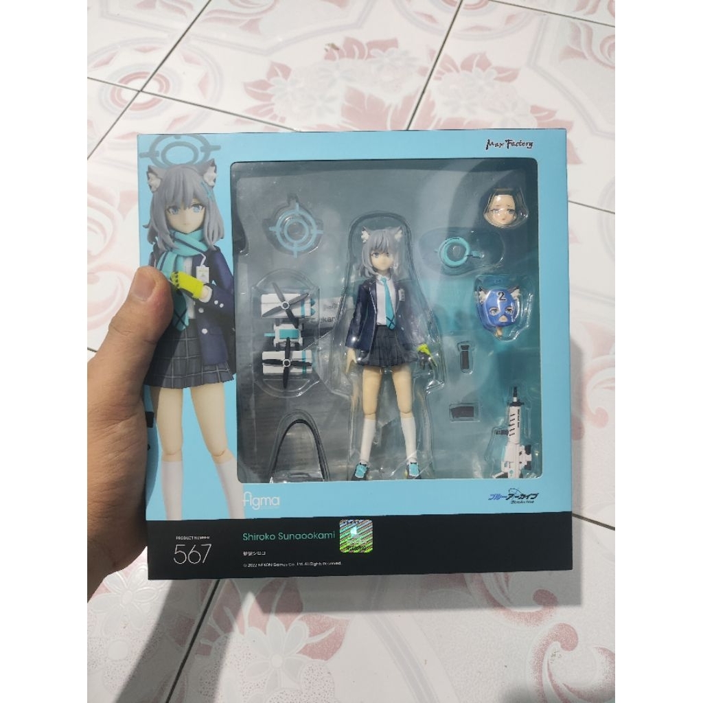 Jual figma 567 shiroko sunaookami blue archive original | Shopee Indonesia