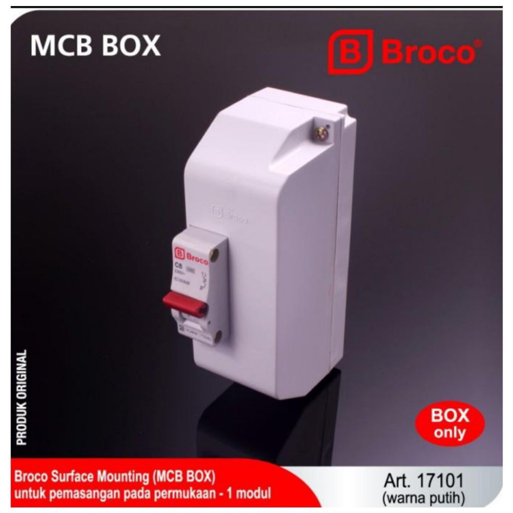 Jual Box Boks MCB 1 Group Outbow Broco 17101 | Shopee Indonesia