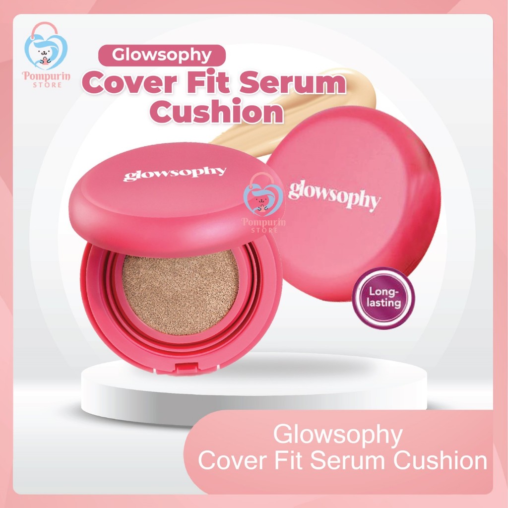 Jual Glowsophy Cover Fit Serum Cushion 11gr - Bedak / Cushion Ringan ...